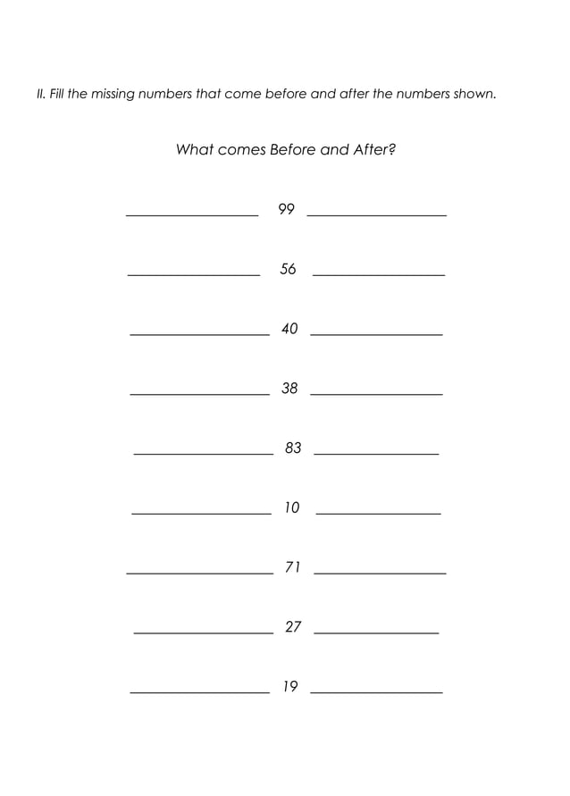 Compiled worksheets in math for kids | PDF