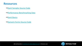 Compiled Xaml Performance in Xamarin.Forms | PPTX