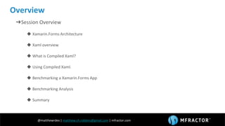 Compiled Xaml Performance in Xamarin.Forms | PPTX