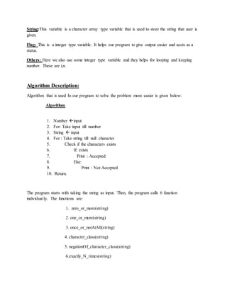 Compiler lab final report writing | PDF