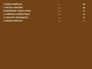 Compiler design | PDF