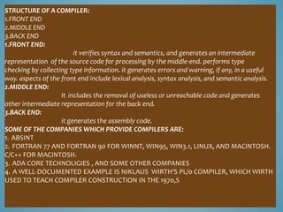 Compiler | PPT