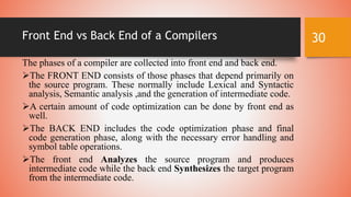 Phases of Compiler | PPTX