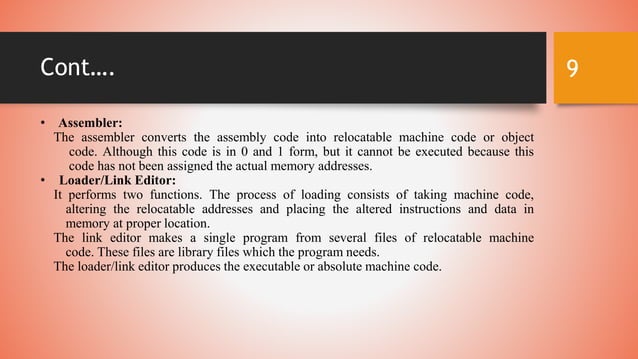 Phases Of Compiler Pptx Programming Languages Computing