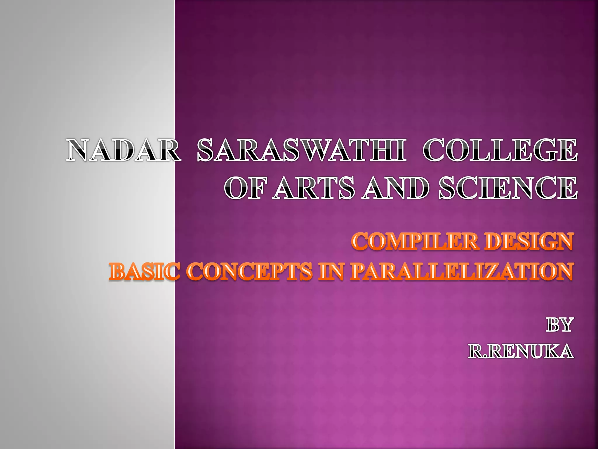 Compiler Design Ppt 