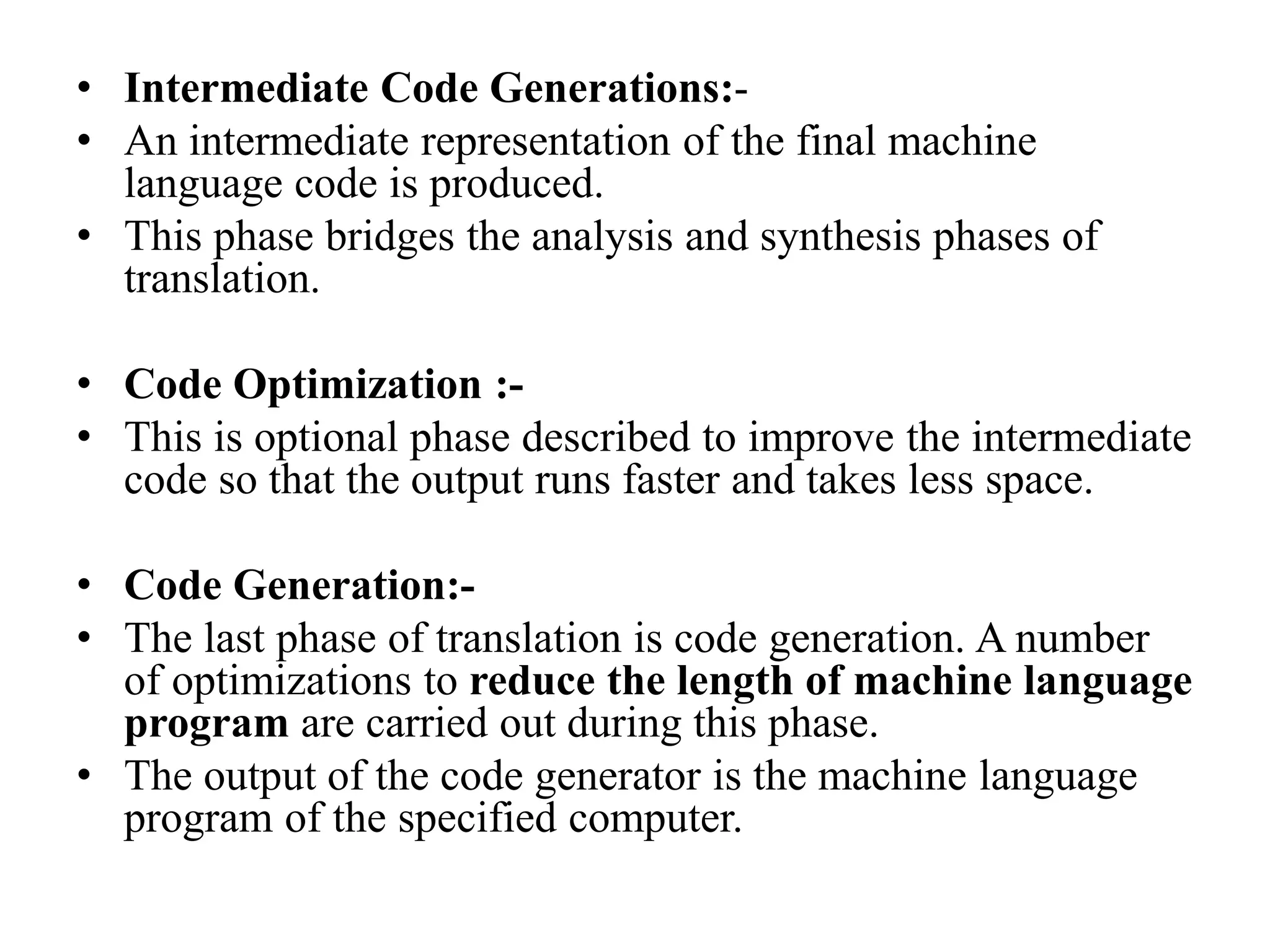Compiler an overview | PPTX | Programming Languages | Computing