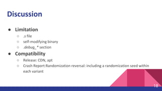 Compiler assisted code randomization S&P'18 | PDF