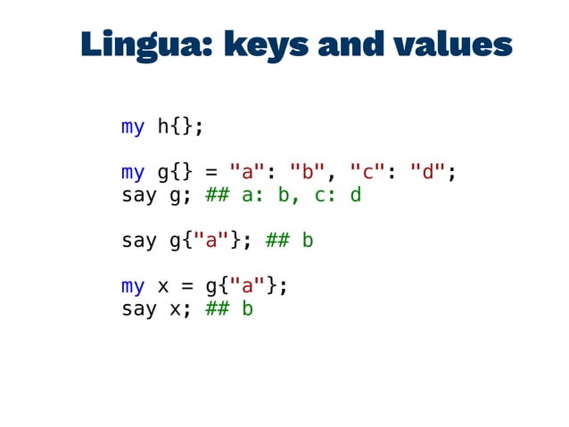 Creating A Compiler In Perl 6 Ppt