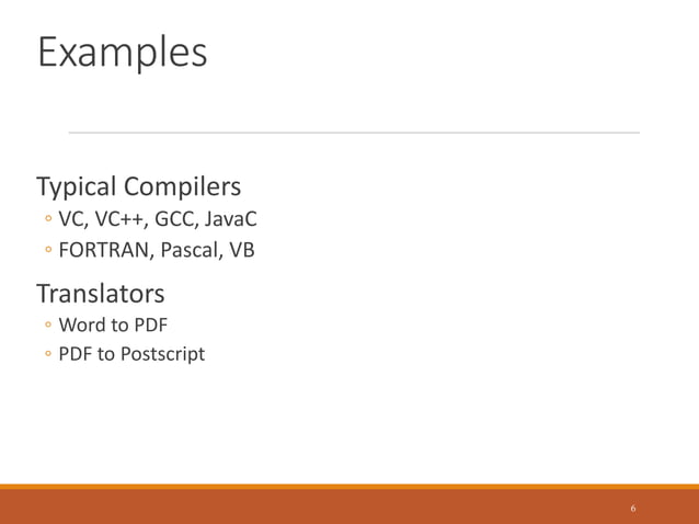Compiler Construction Lecture One Pptx Programming Languages Computing 6578