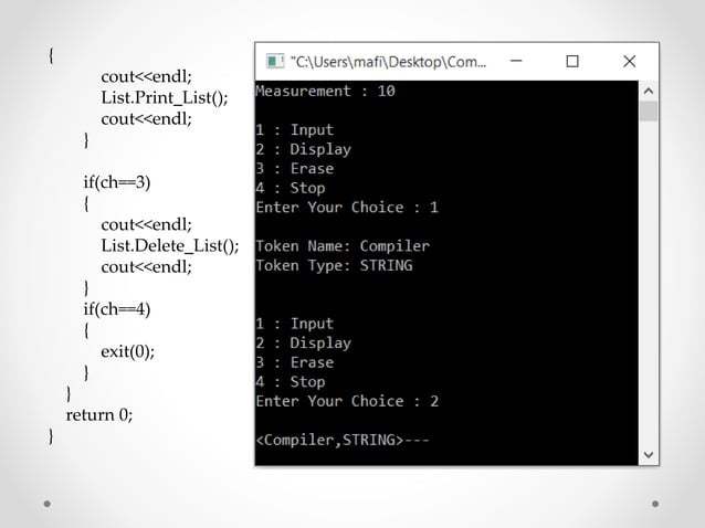Compiler and symbol table | PPTX | Programming Languages | Computing