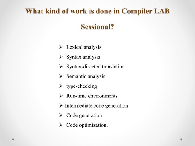 Compiler and symbol table | PPTX | Programming Languages | Computing