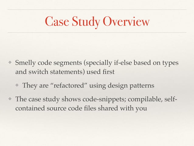 Design Patterns - Compiler Case Study - Hands-on Examples | PDF