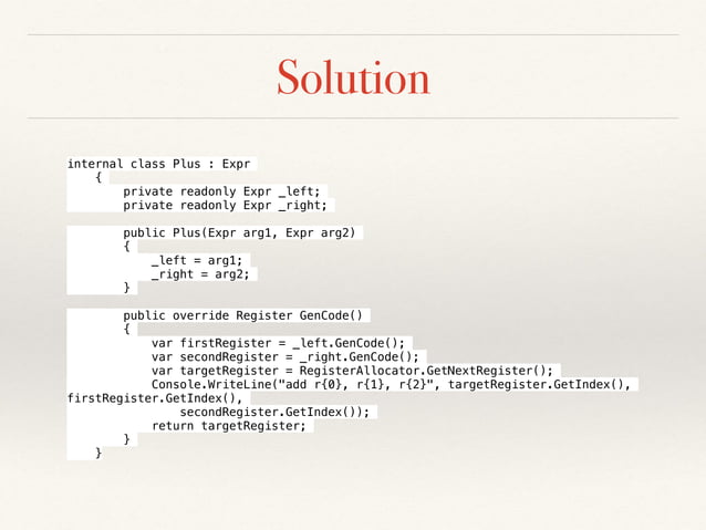 Design Patterns - Compiler Case Study - Hands-on Examples | PDF