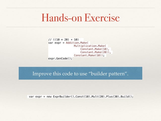 Design Patterns - Compiler Case Study - Hands-on Examples | PDF