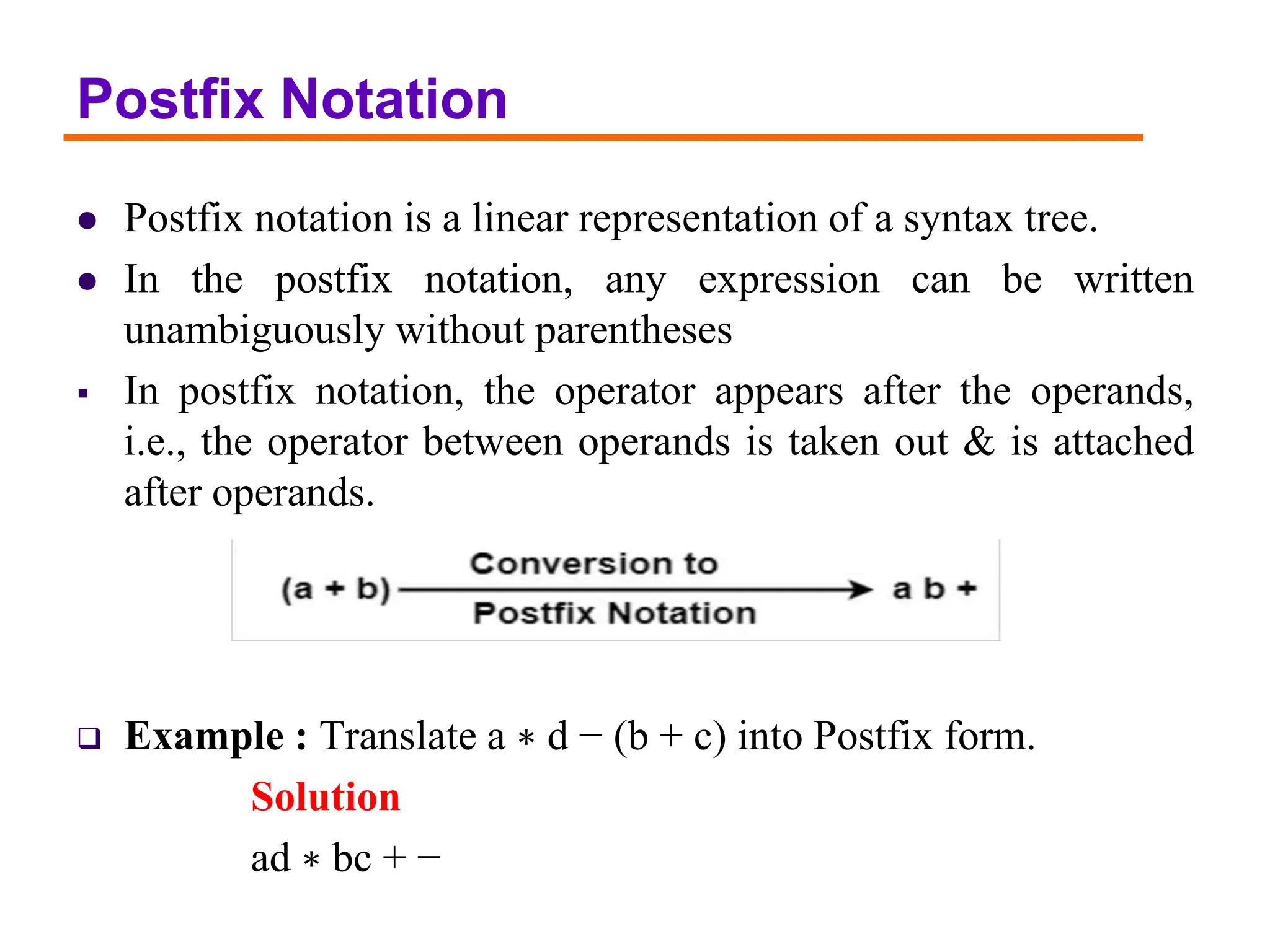 Compiler chapter six .ppt course material | PPT