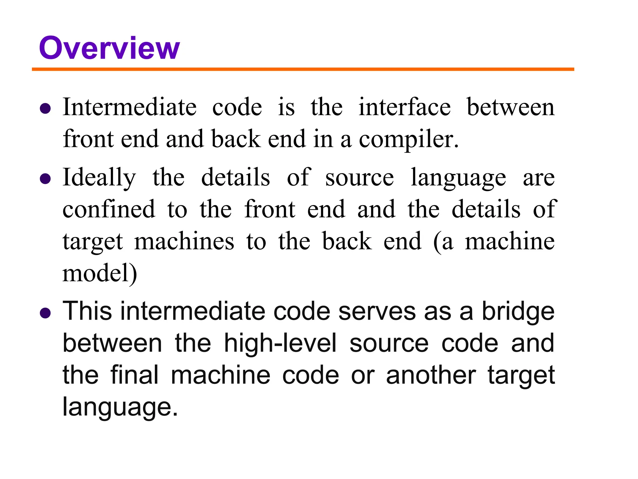 Compiler chapter six .ppt course material | PPT