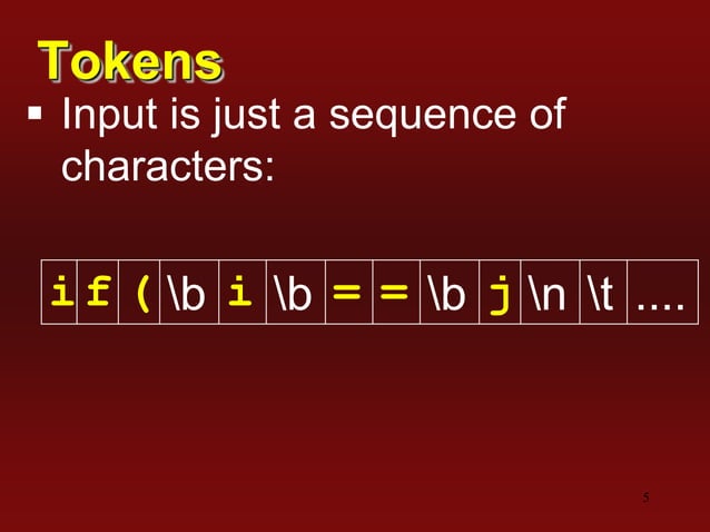 Computer Software: Compiler Construction Lecture 05.ppt