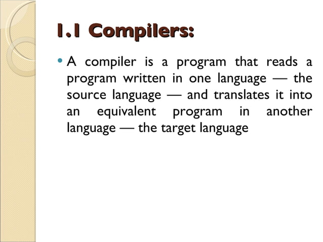 What is Compiler? | PPT
