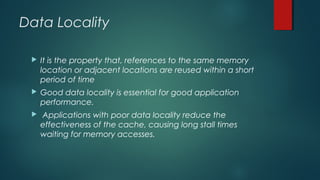 Data Locality | PPT