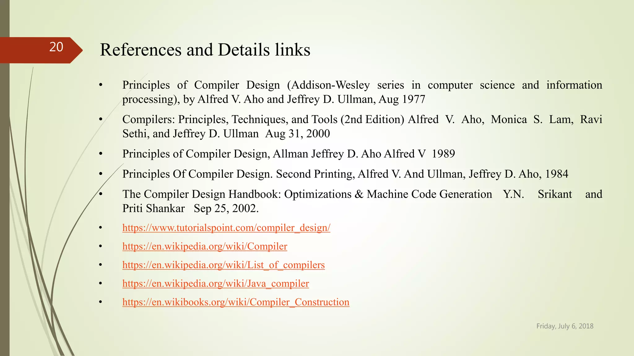 Compiler design | PPTX