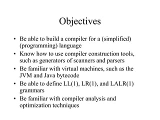 Compiler design | PPT