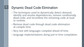 Dead Code Elimination | PPTX