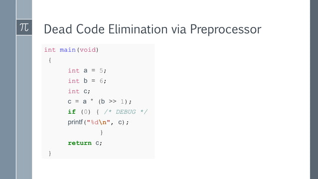 Dead Code Elimination | PPT