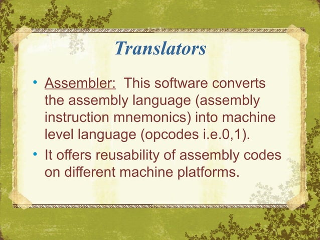 Compiler Design Basics | PPT | Programming Languages | Computing