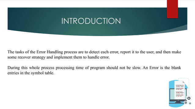 Compiler Design Error Handling Pdf Programming Languages Computing