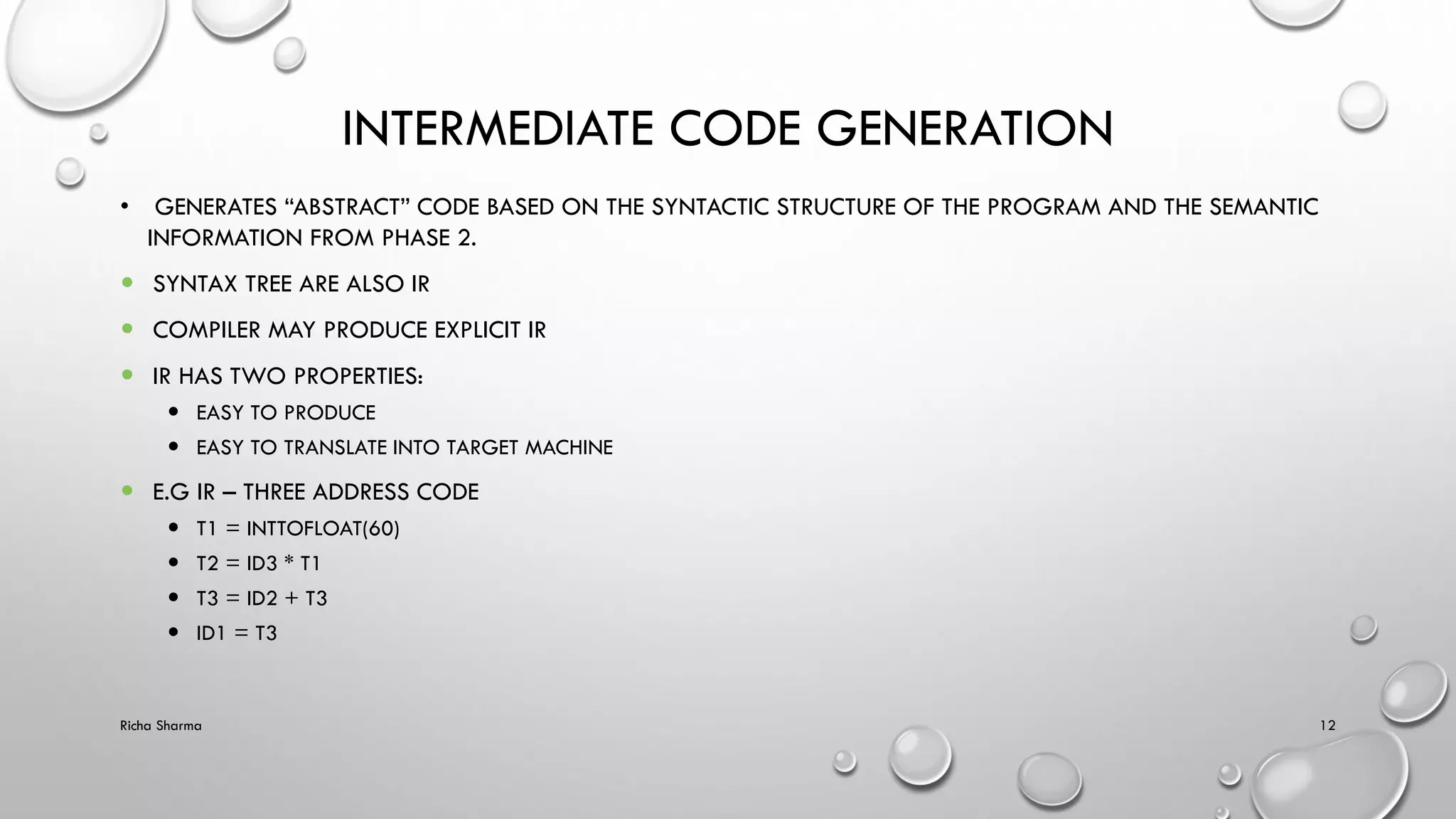 Compiler Design Introduction Ppt