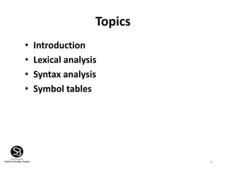 Introduction to Compiler design | PPT