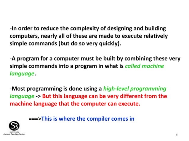 Introduction to Compiler design