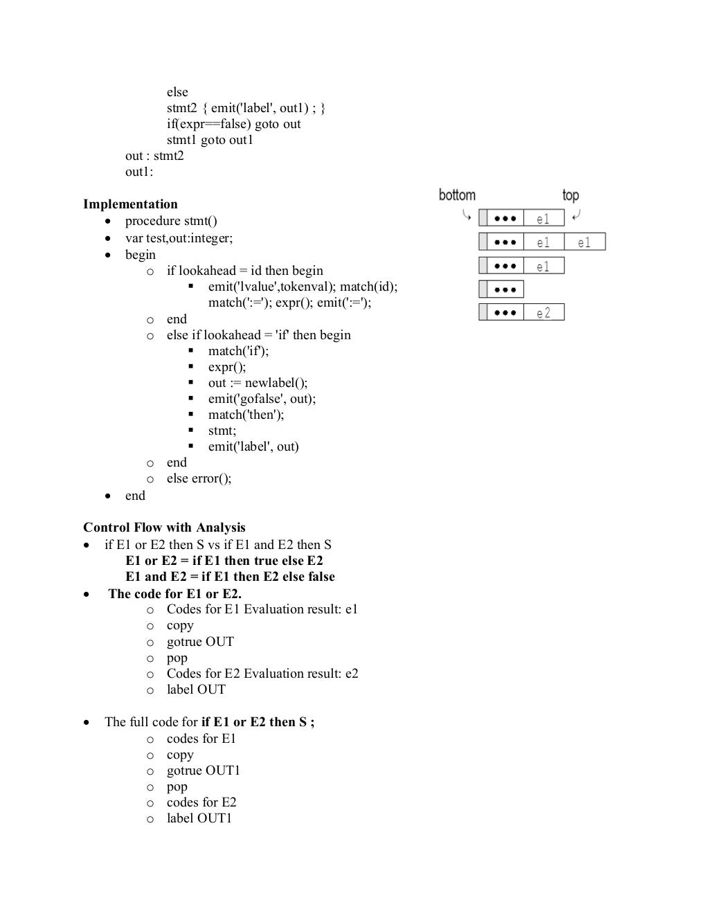 Compiler Design Lecture Notes