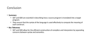 Principles of Compiler Design and Implementation | PPT