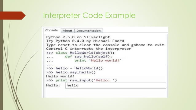 Compiler vs Interpreter-Compiler design ppt. | PPTX | Programming ...