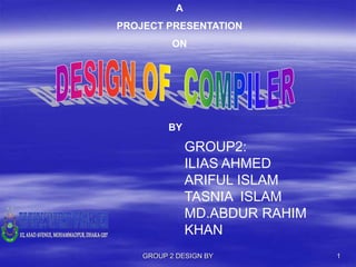 Compiler designs presentation final | PPT