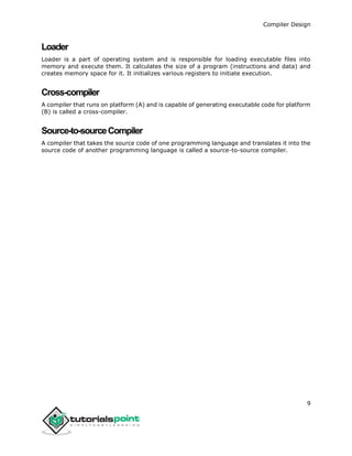 Compiler design tutorial | PDF