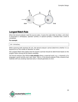 Compiler design tutorial | PDF