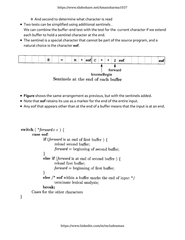 Lexical Analysis - Compiler design | PDF | Programming Languages | Computing