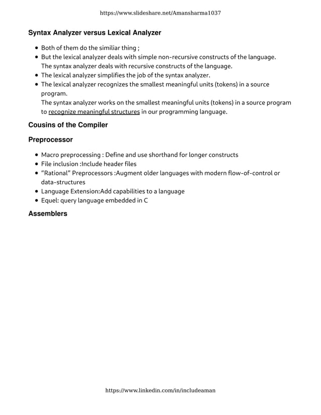 Compiler Design Introduction Pdf Programming Languages Computing