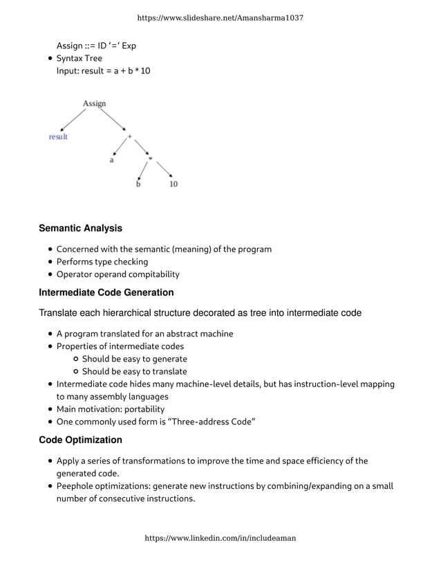 Compiler Design Introduction Pdf Programming Languages Computing