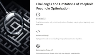 DAG Representation of basic blocks & Peephole Optimization | PPT