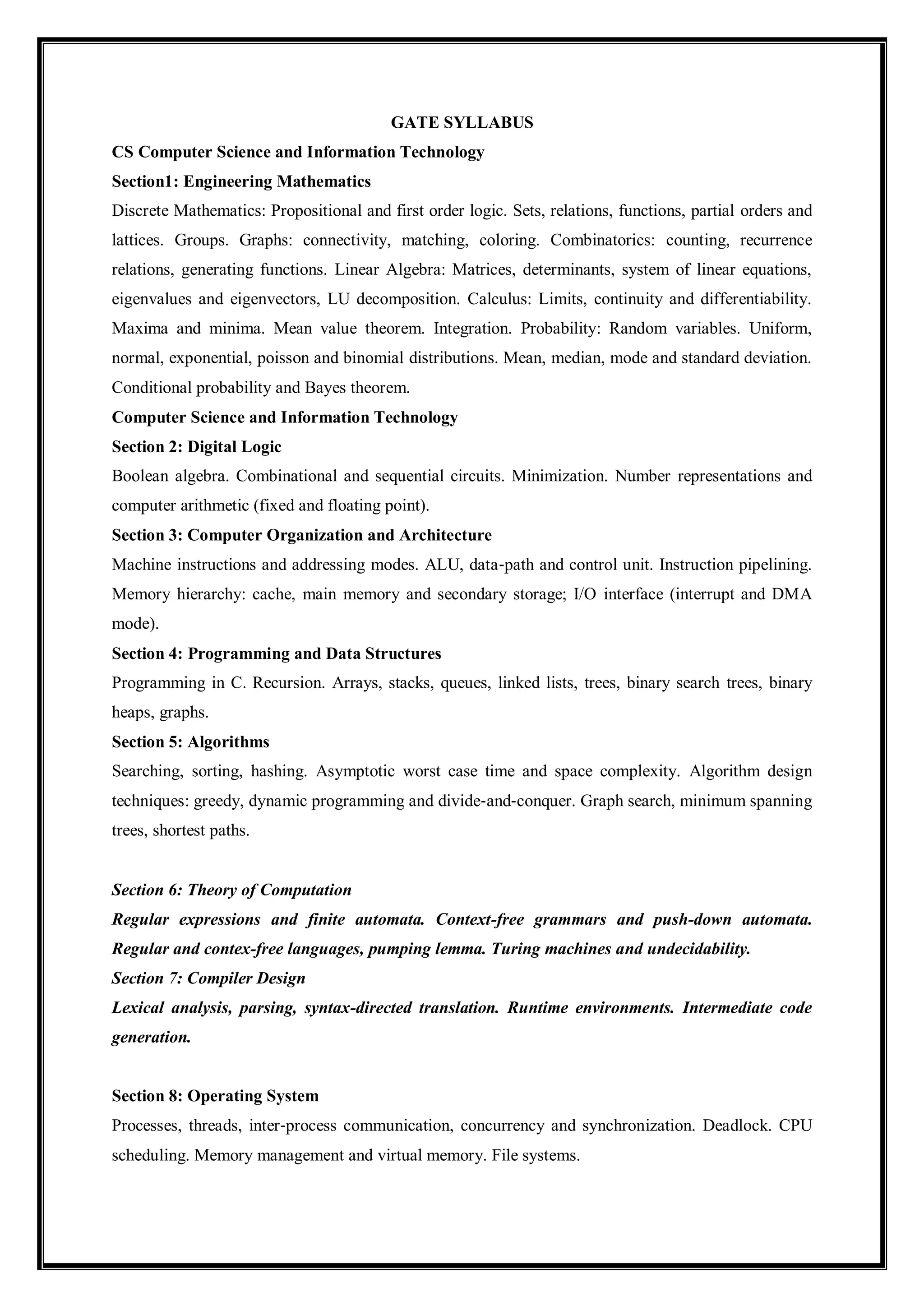 Compiler gate question key | PDF | Programming Languages | Computing