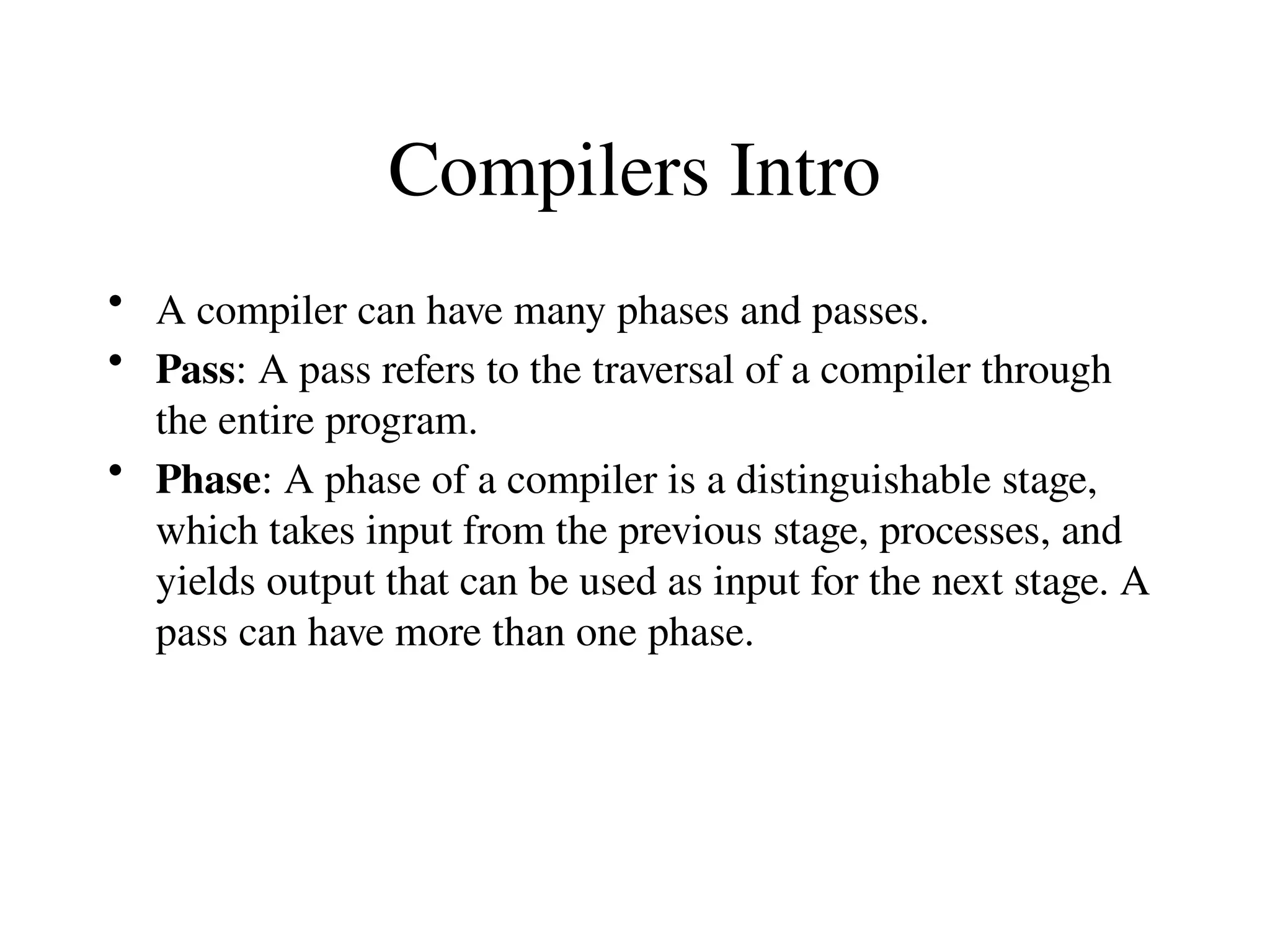 Compiler Construction Introduction Slide PPT | PPTX