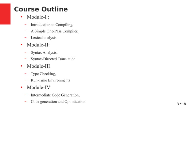 Computer Sciencecompiler Introduction Lecture Notes Ppt 6625