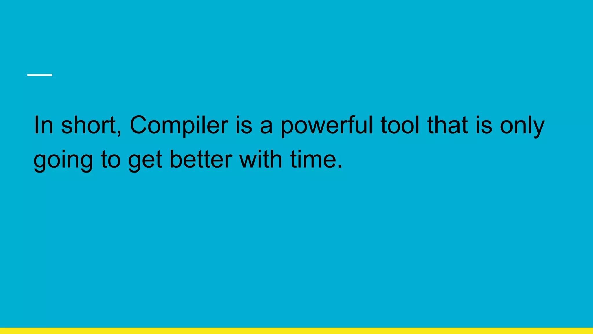 Meet Compiler A Deep Learning Ai That Writes Code Pptx Programming Languages Computing