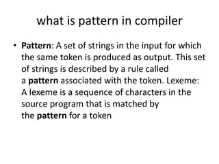 Compiler Design | PPTX