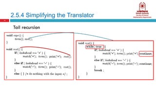 Compiler lec 6_1 | PPT