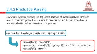 Compiler lec 6_1 | PPT