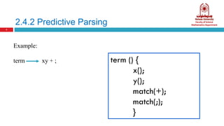 Compiler lec 6_1 | PPT
